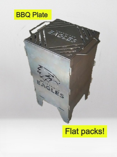 Football Flat Pack Fire Pits | FirePits & Metal Art