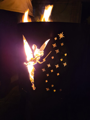 Tinkerbell Fire Drums All Sizes from | FirePits & Metal Art