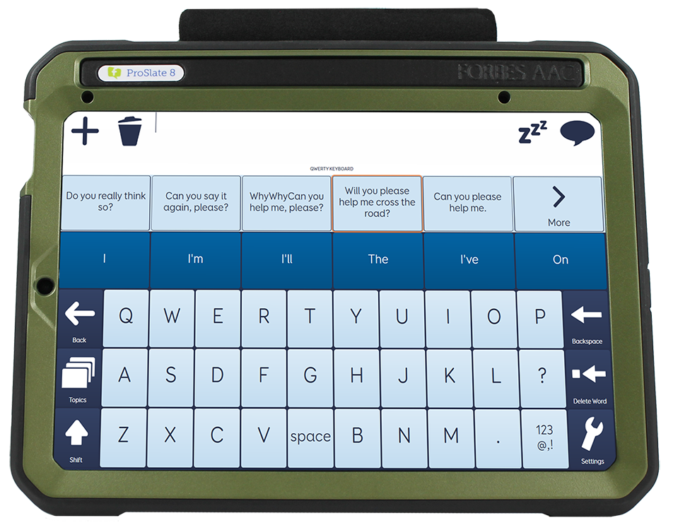 ProSlate 8D™ Gallery | Forbes AAC | Augmentative Communication