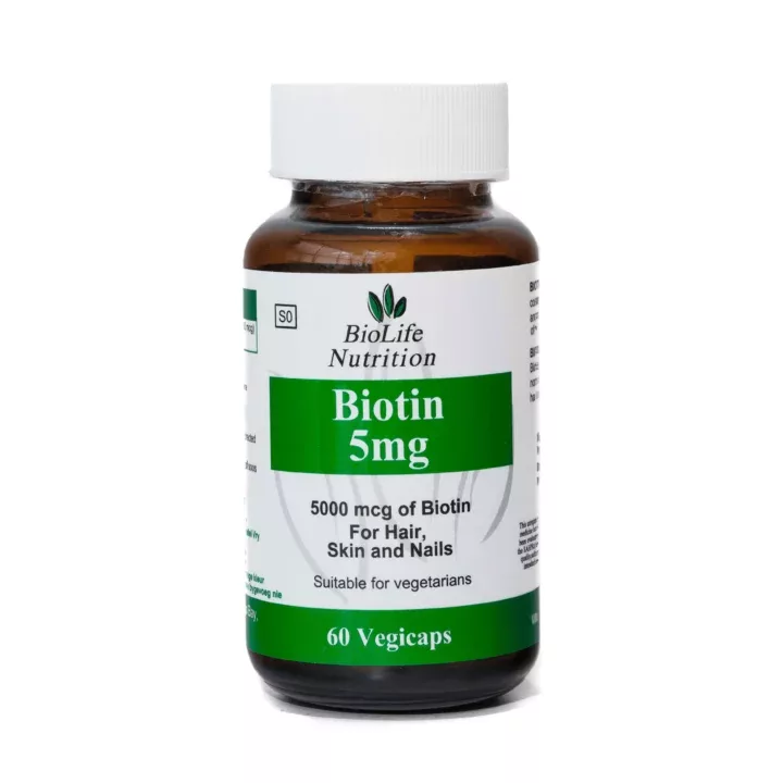 BioLife Biotin 5mg (60's) | Gym Nerd