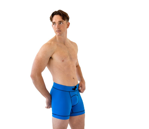 Short Tights - Ocean Blue | Gym Nerd