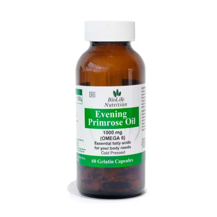 BioLife Evening Primrose Oil (EPO) 1000mg (60's) | Gym Nerd