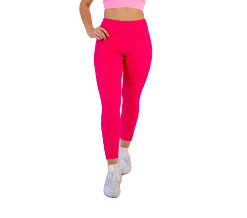 Body Sculpting Leggings - Hot Pink | Gym Nerd
