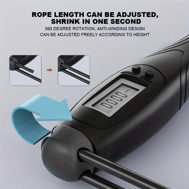 Smart Counting Adjustable Jump Rope | Gym Nerd