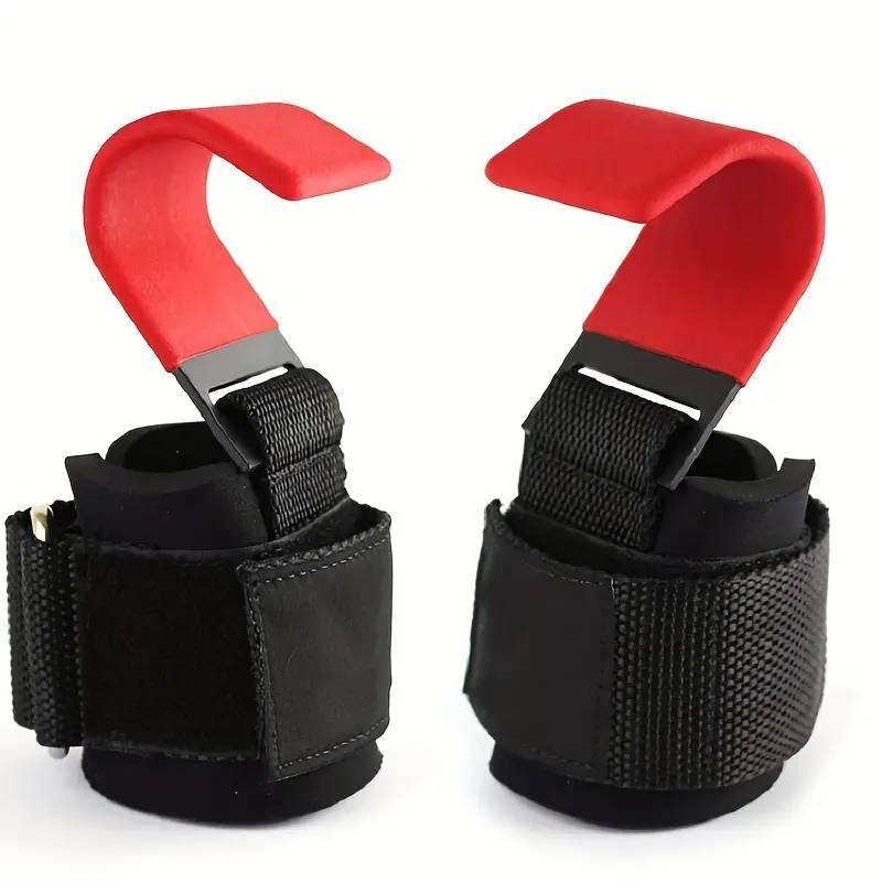 Weight Lifting Hooks - Pair | Gym Nerd