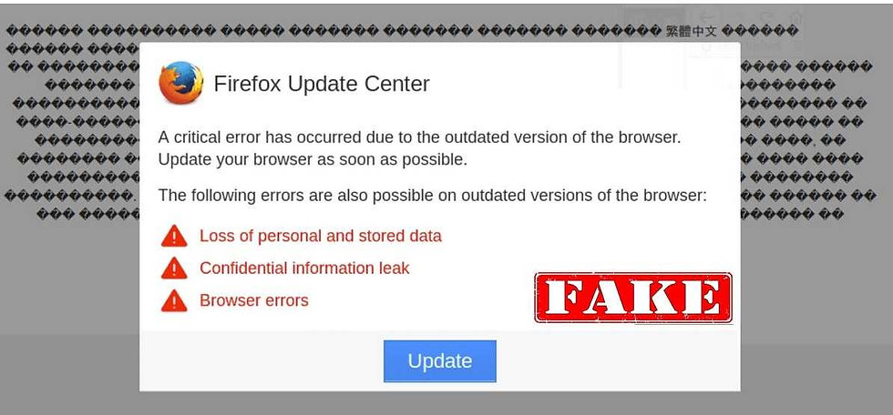 Fake Browser Updates Source Of Ransomware And Banking Malware