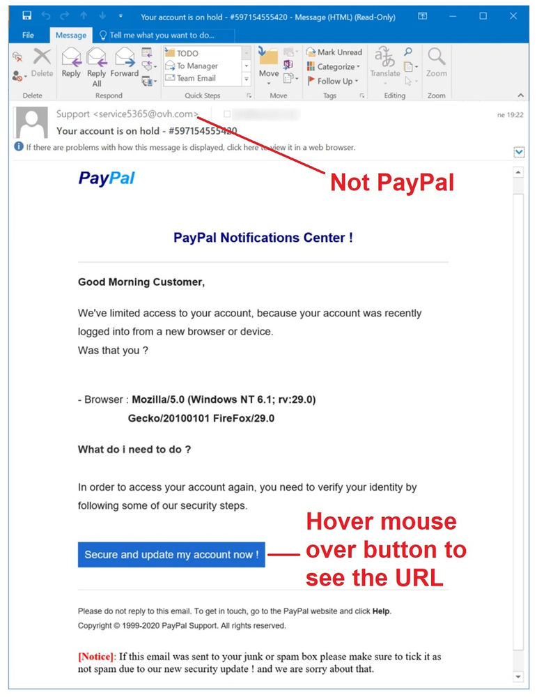 Catch This New PayPal Phishing Scam Before It Catches You!