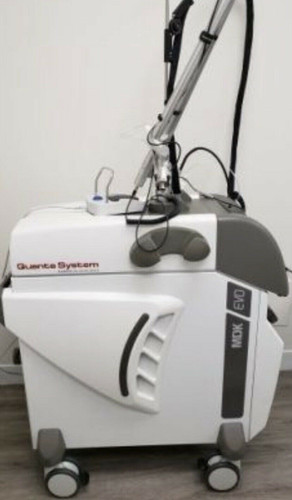 2019 quanta system evo Mdk laser machine | medi