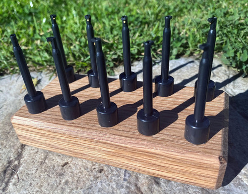 Northern Game Solid Wood Fly Tying Drying Stand with Clips | Northern Game