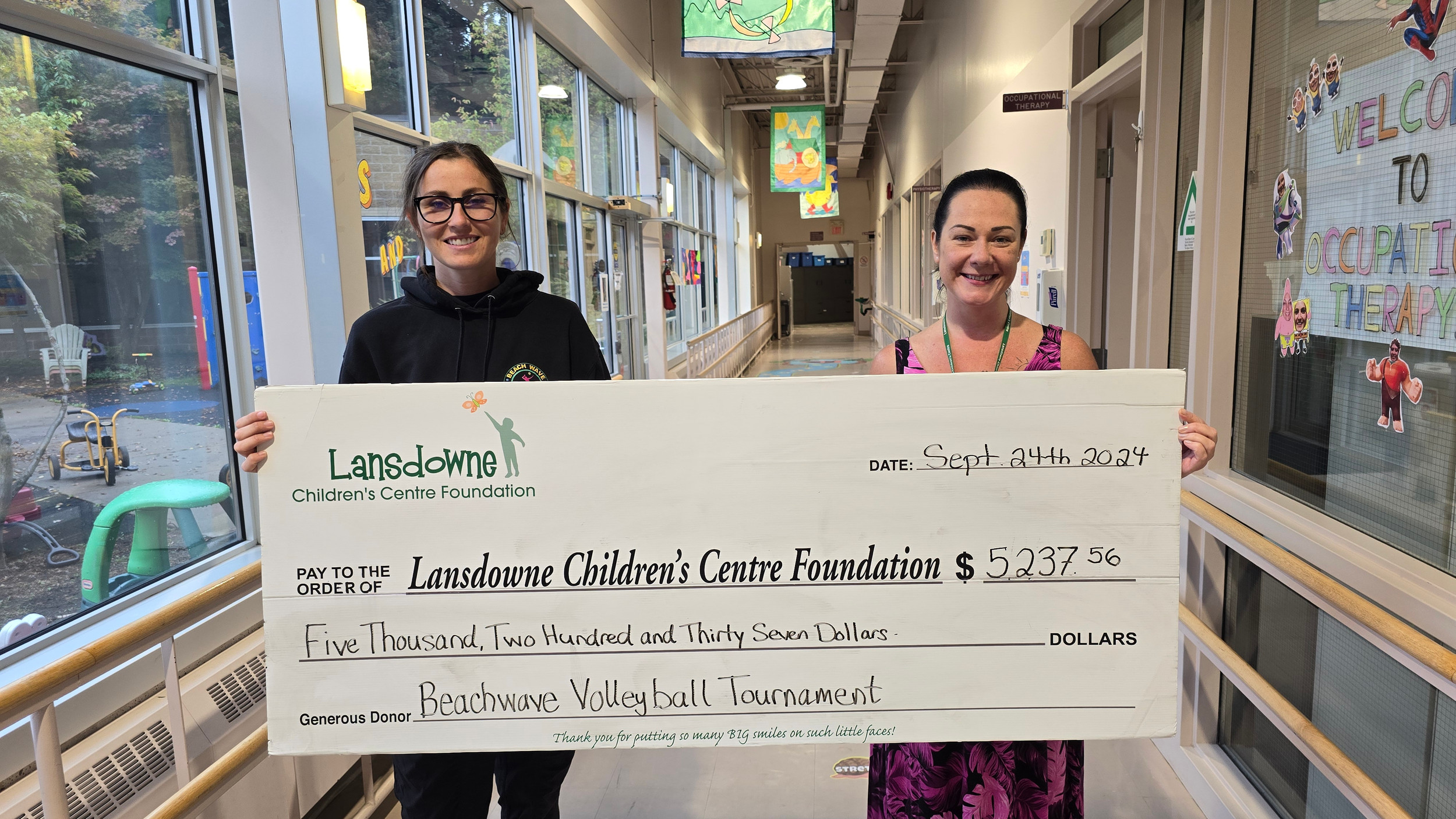 Donation bump for Lansdowne Children's Centre Foundation from Beach ...