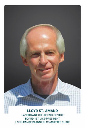 Lloyd St Amand, Lansdowne Children's Centre Board Member