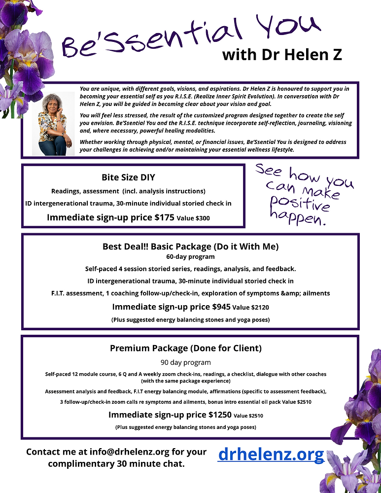 Be'Ssential You with Dr. Helen Z