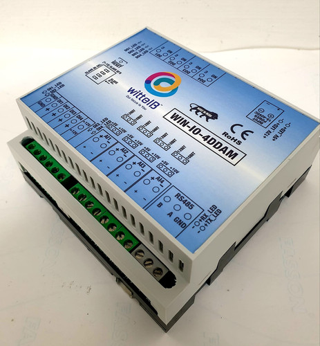 4 Port Digital Inputs, 4 Port Digital Output and 4 Port Analog Input ...