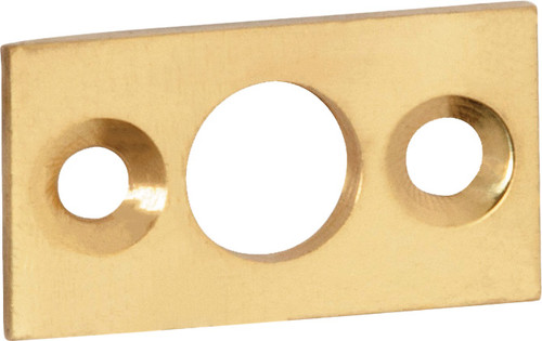 TradCo - Barrel Bolt Flat Plate Keeper D7.5mm | Windsor Restorations