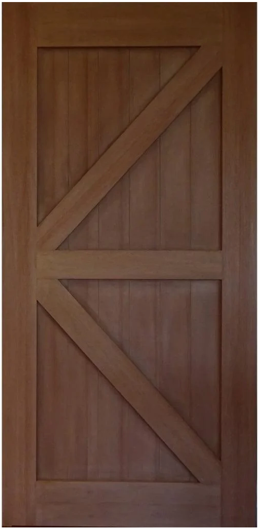 Barn Door - Classic 2 Panel Cross Brace Design BD-2PC | Windsor ...