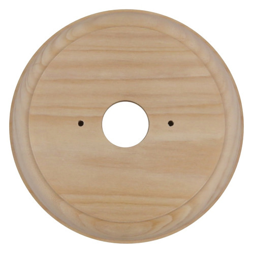 Classic Electric - Classic Round Large Pre-Drilled Wood Mounting Block ...