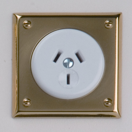 Classic Electric - 10 Series Bungalow/Tudor Period Power Point Socket ...