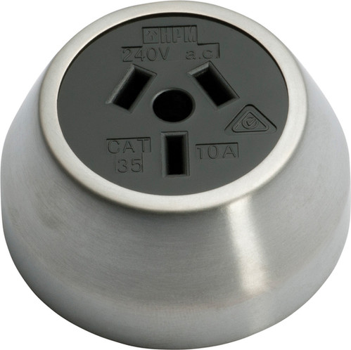 TradCo - Federation Period Power Point Socket D60mm | Windsor Restorations
