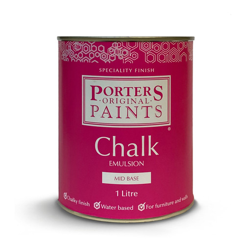 Porter's Paints - Chalk Emulsion Paint | Windsor Restorations