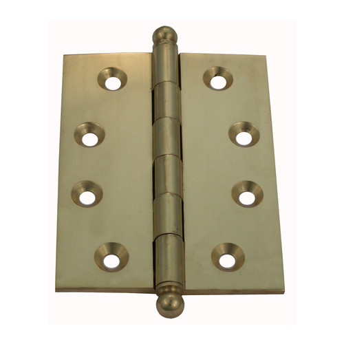 Domino Brass - Hinge - Fixed Pin Ball Tip (5 Sizes) | Windsor Restorations