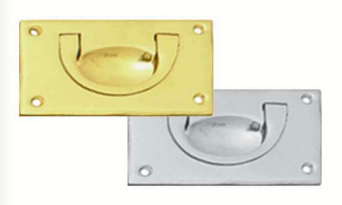 Superior Brass - Flush Pull - Military Chest Handle | Windsor Restorations