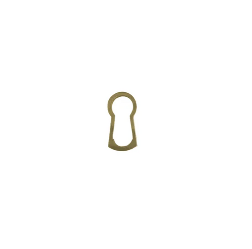 PavTom - Brass Thread Push-In Skeleton Key Door Escutcheon H27xW13mm ...