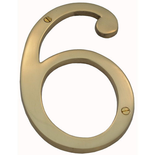 Domino Brass - Numerals - Number 6 & 9 - Design 400 (3 Sizes) | Windsor ...