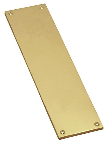Superior Brass - Classic Plain Push Plate H300xW75mm | Windsor Restorations