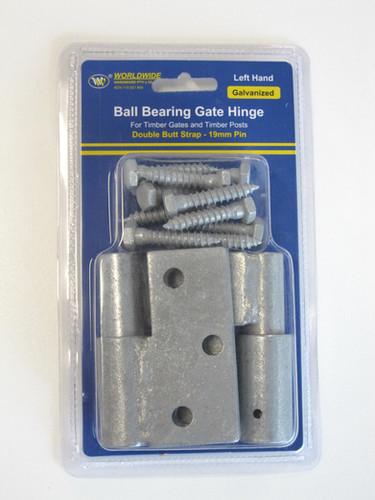 Worldwide - Gate Ball Bearing Hinge - Double Butt | Windsor Restorations