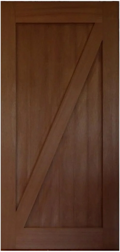 Barn Door - Classic 1 Panel Cross Brace Design BD-1PC | Windsor ...