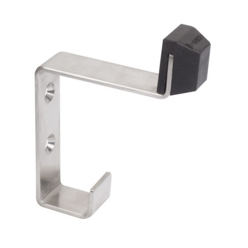 Scope - DH074 Plain Stainless Door Stop & Coat Hook | Windsor Restorations