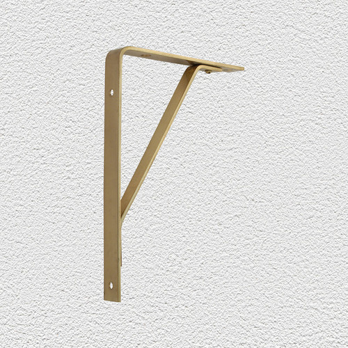 Domino Brass - Plain Angled Support Shelf Bracket (3 Sizes) | Windsor ...