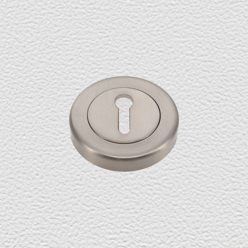 Domino Brass - 9526 Concealed Round Skeleton Key Escutcheon D53mm ...