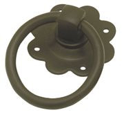 Superior Brass - Matt Black Plain Iron Gate Ring Only | Windsor ...