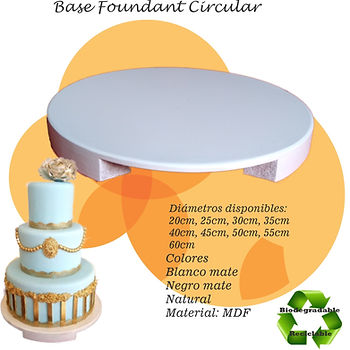 Bases para pastel de madera | Bases Decorativas