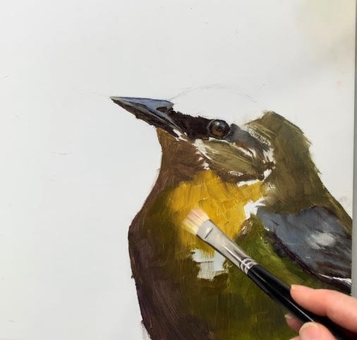 How to Paint Bird Feathers
