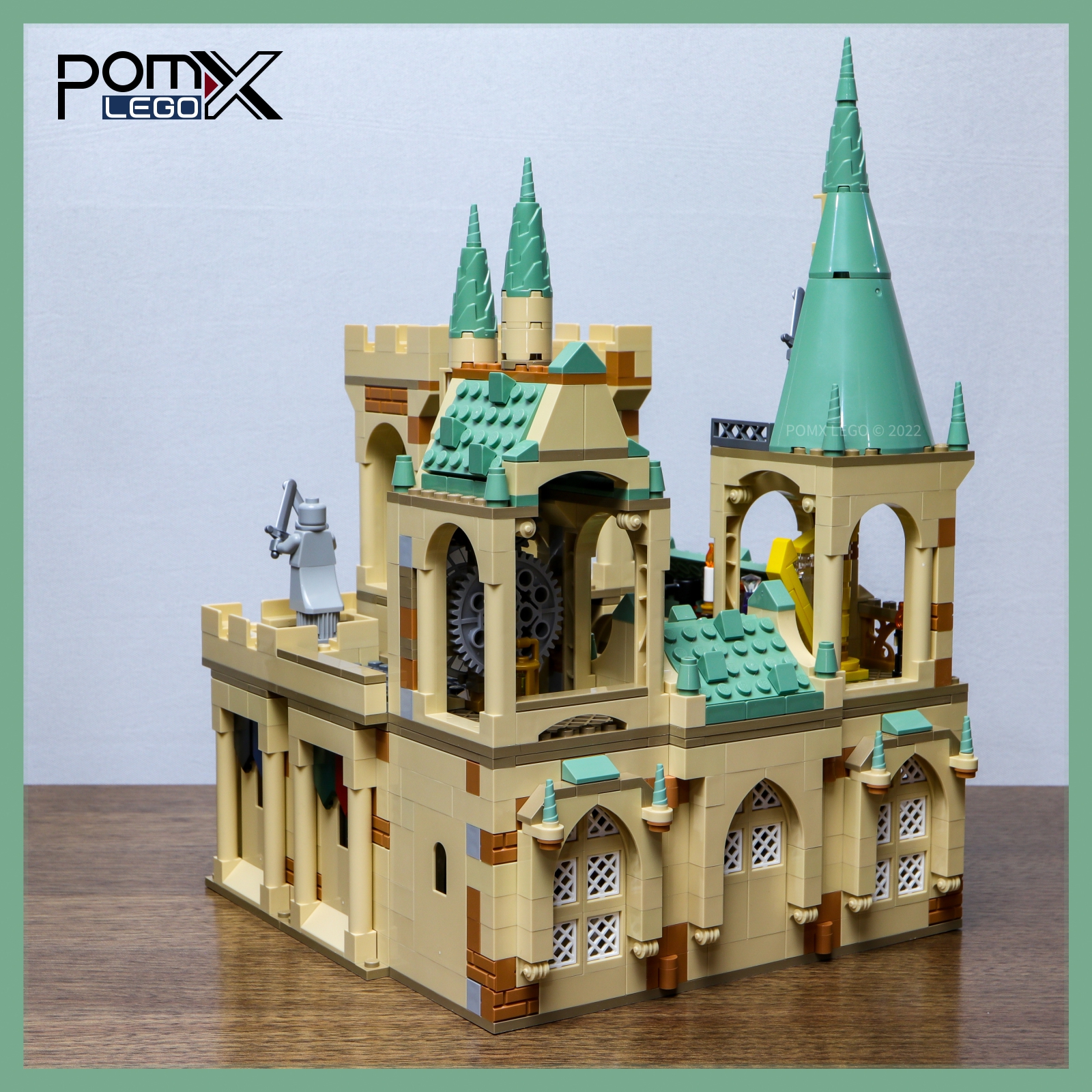 LEGO MOC-108282 The Modular HW Castle by pomx | Rebrickable - Build ...