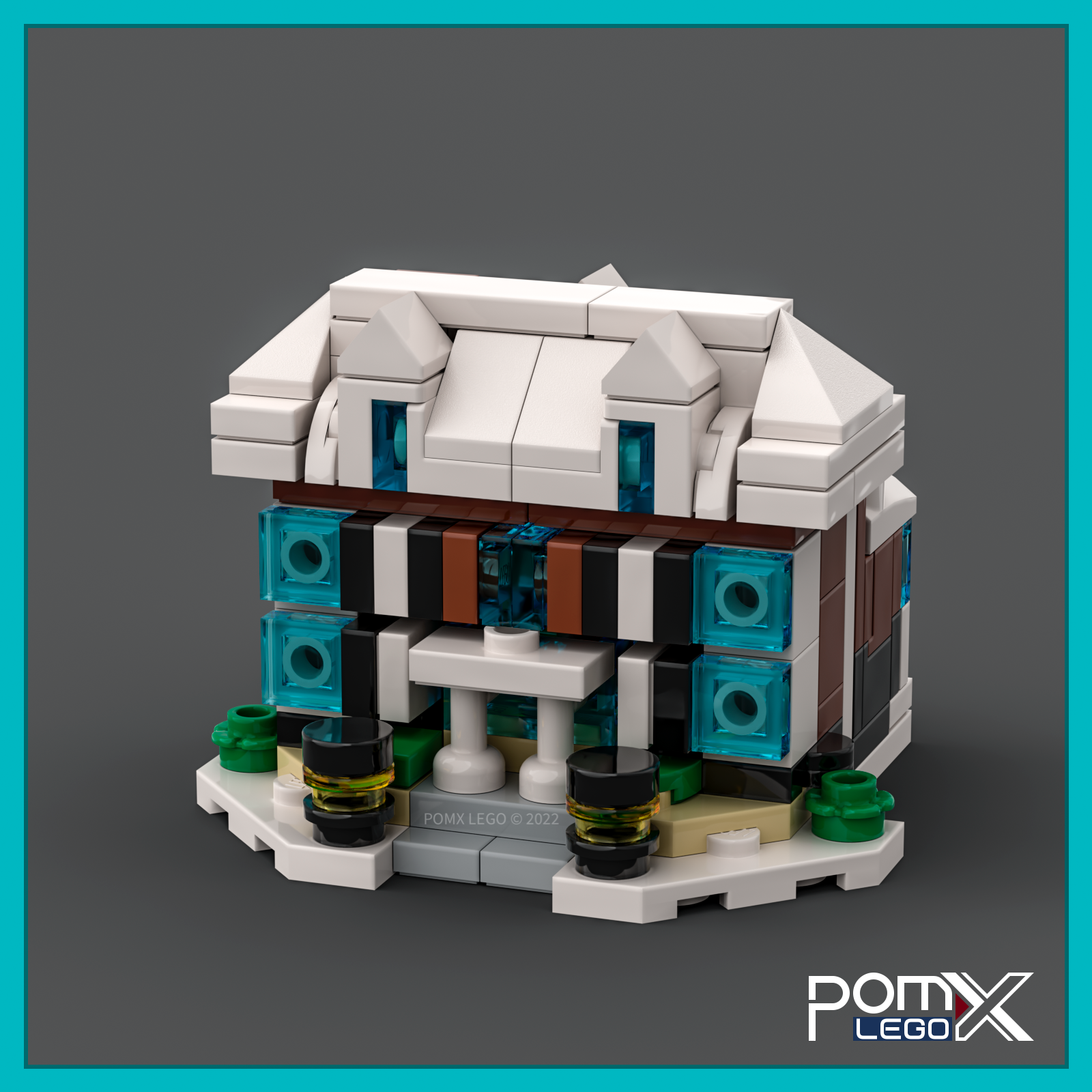 LEGO MOC-100574 Micro Home Alone House by pomx | Rebrickable - Build ...