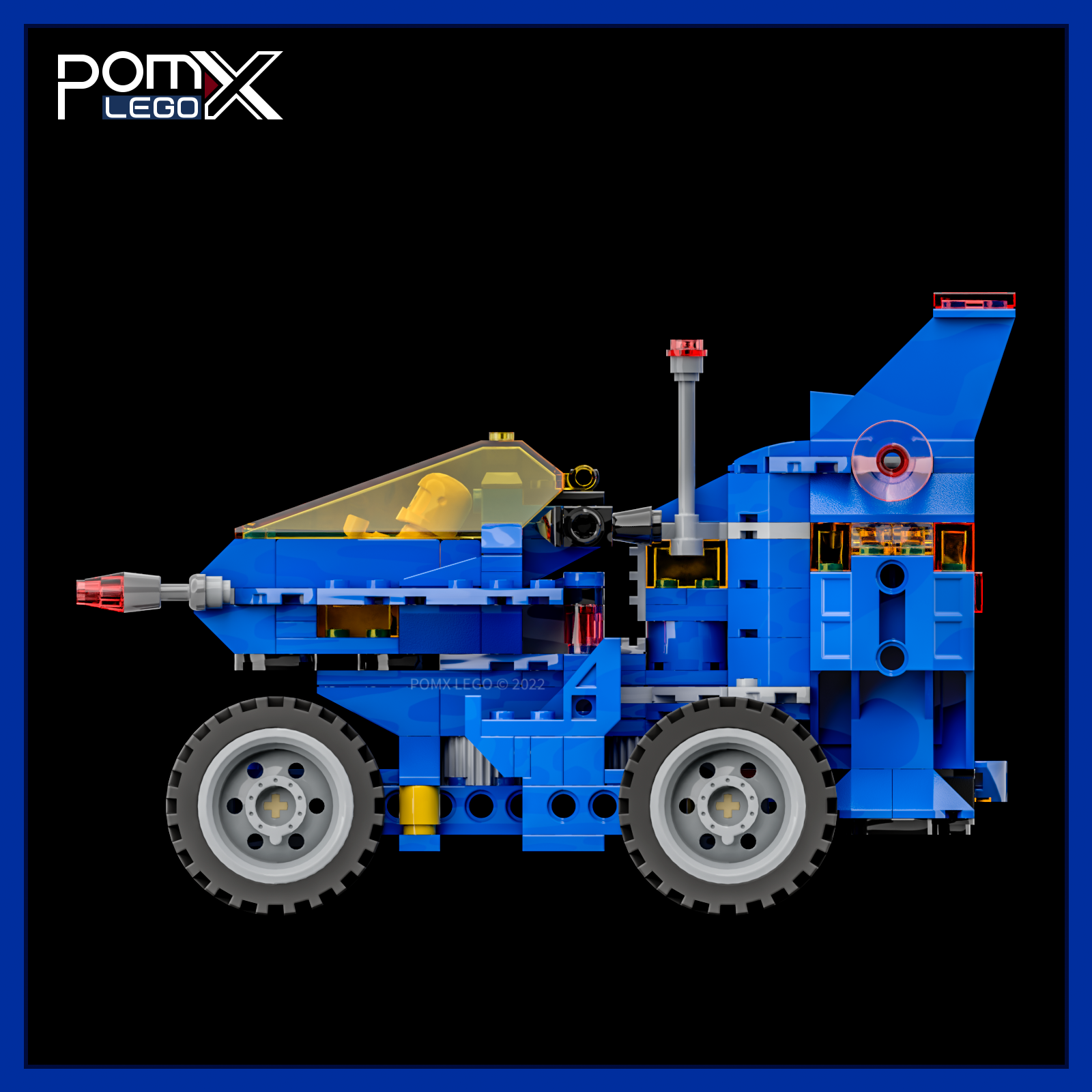 LEGO MOC New Mobile Recovery Vehicle 2022 by pomx | Rebrickable - Build ...