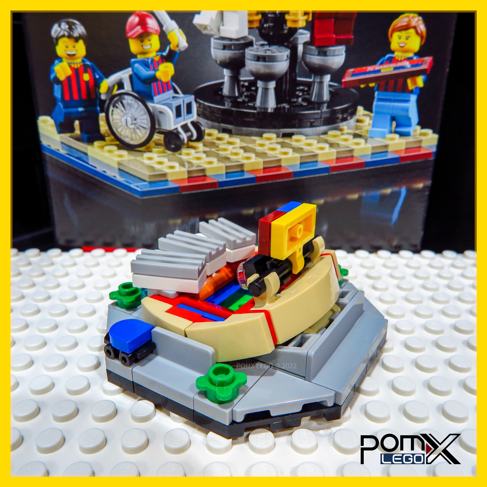 LEGO MOC-105555 Micro Camp Nou - FC Barcelona by pomx | Rebrickable ...