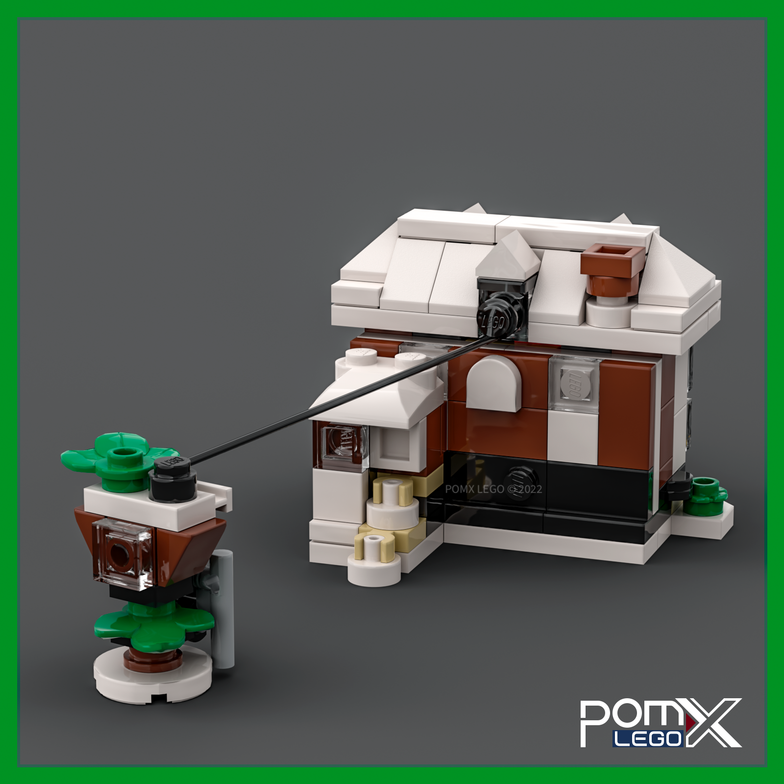 LEGO MOC-100574 Micro Home Alone House by pomx | Rebrickable - Build ...