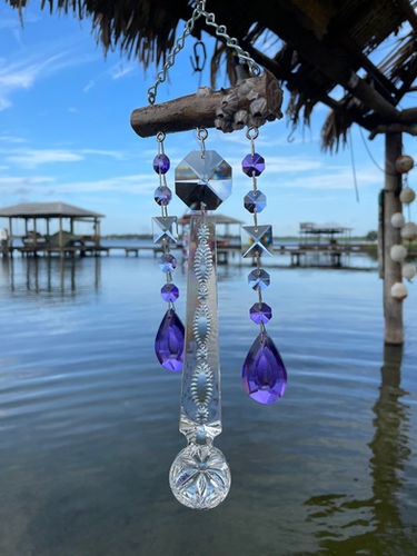 Barnacle 3 Purple Mermaid Scales | Dazzling Driftwood