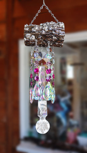 Barnacle 7 Pink Mermaid Scales | Dazzling Driftwood