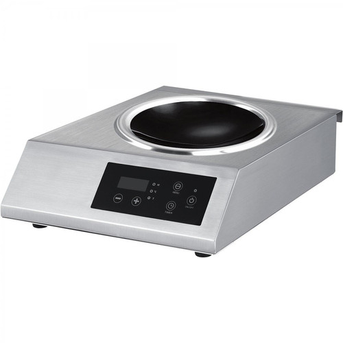 Induksjon Wok 3500W fra Adexa, Modell: AMCD113W | Global Kjøkken