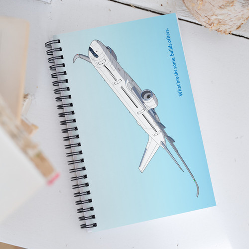 A350 Spiral notebook | The Aviation Hub
