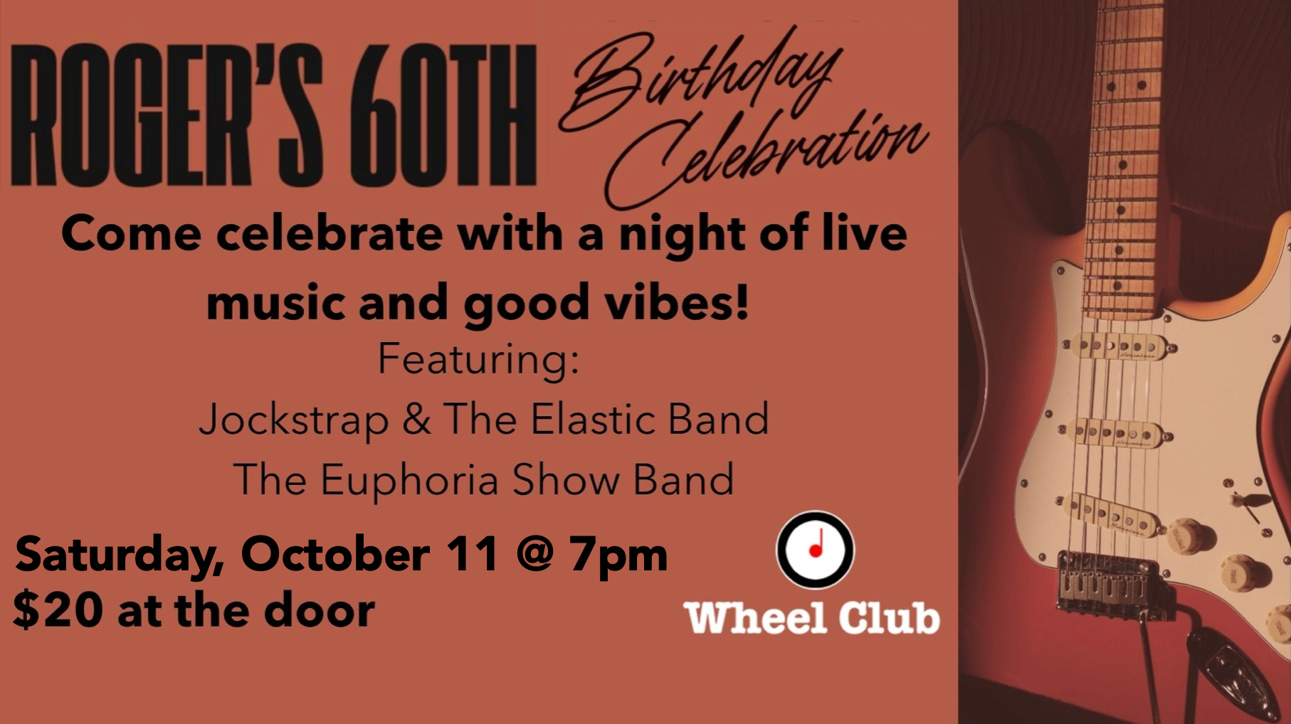 Jockstrap & The Elastic Band AND The Euphoric Show Band | Wheel Club