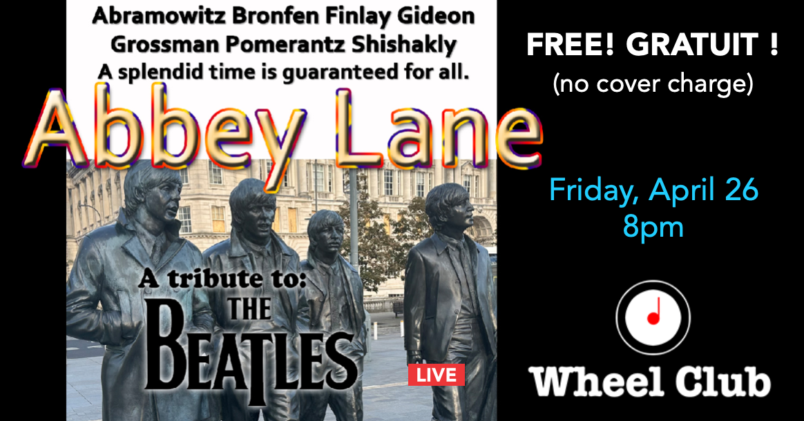 The Beatles Tribute - Abbey Lane | Wheel Club