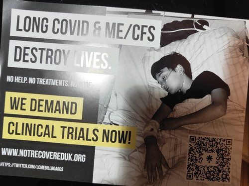 LONG COVID AND ME/CFS LEAFLETS (PHYSICAL) x 100, 250, 500 | Notrecovereduk