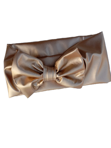 Pleather Bow Tie-Up | unga'doek'i