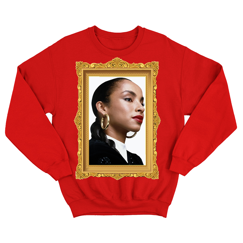 Vintage Sade Crew Neck (Red) | Mysite